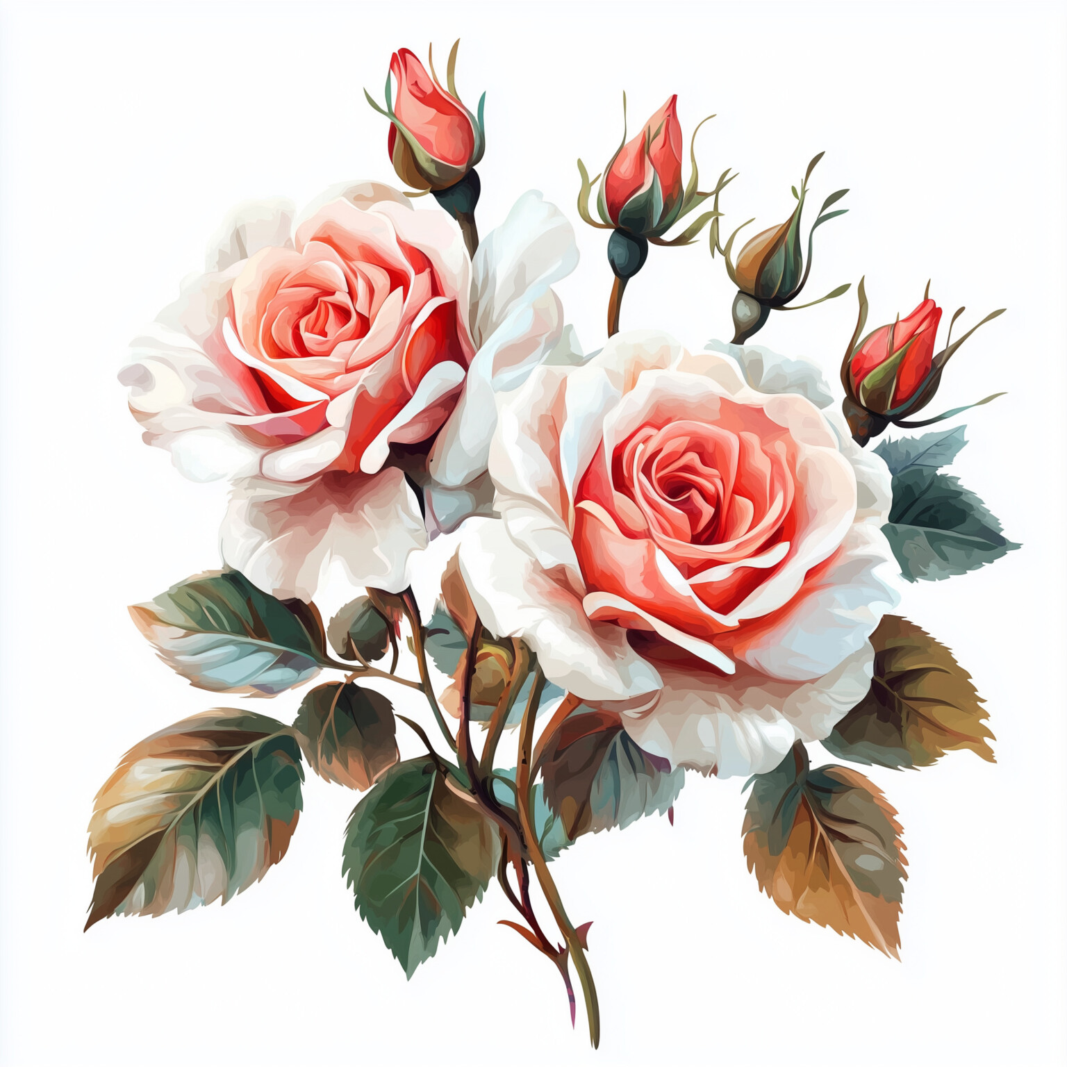 Bouquet Of Roses Coloring Pages | Coloring Pages Mimi Panda