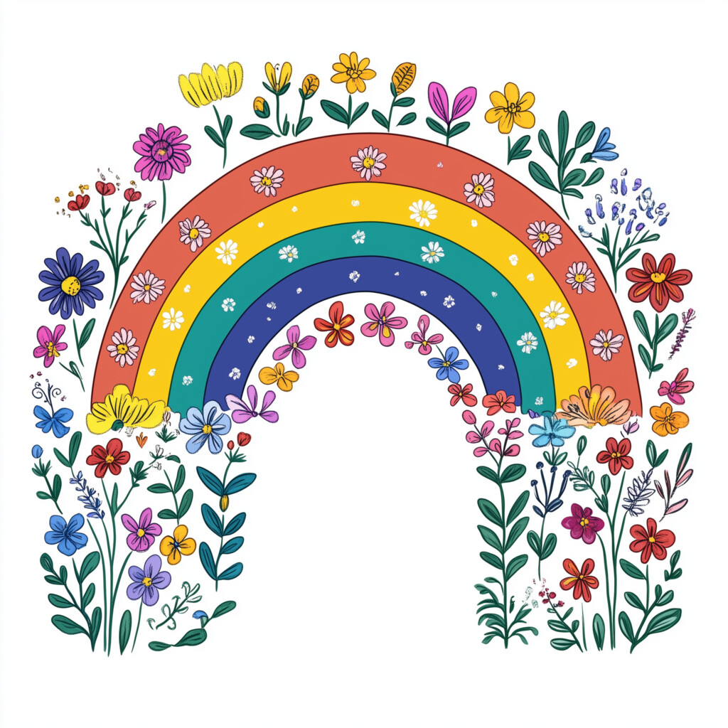 Coloring Pages Of Flowers To Print | Coloring Pages Mimi Panda