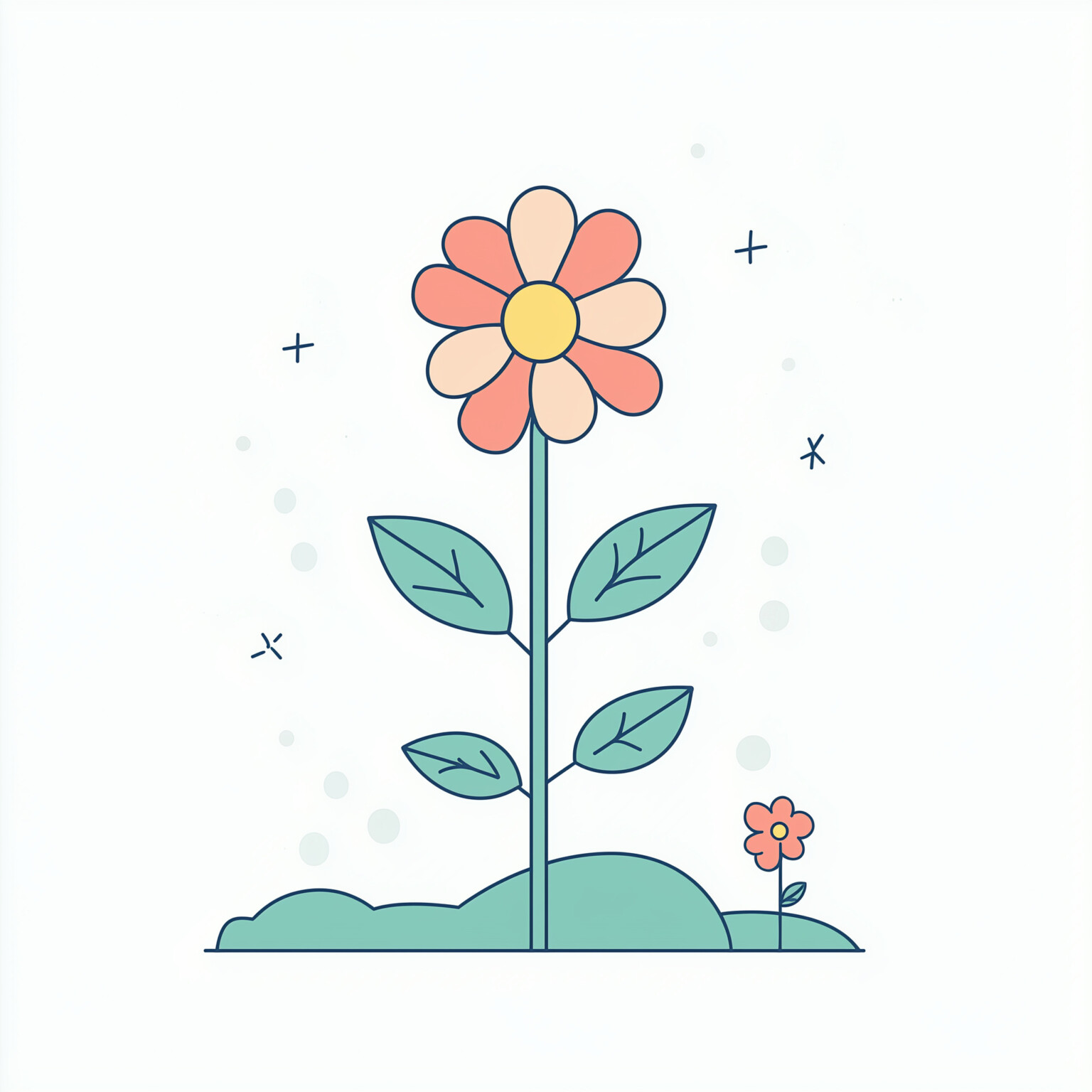 Cute Flowers Coloring Pages | Coloring Pages Mimi Panda