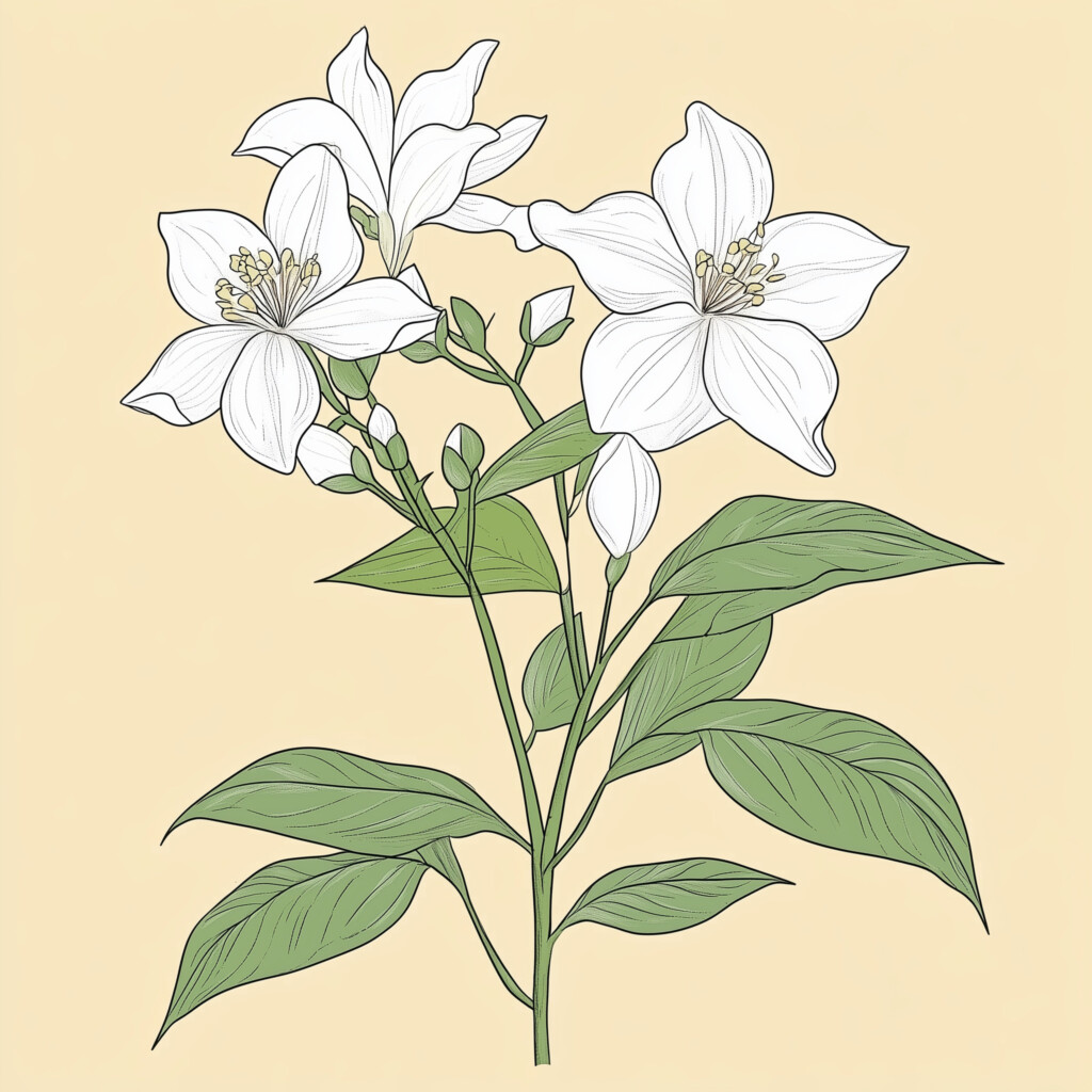 Jasmine Coloring Sheet Coloring Page | Coloring Pages Mimi Panda
