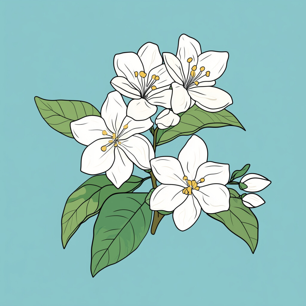 Jasmine Colouring | Coloring Pages Mimi Panda