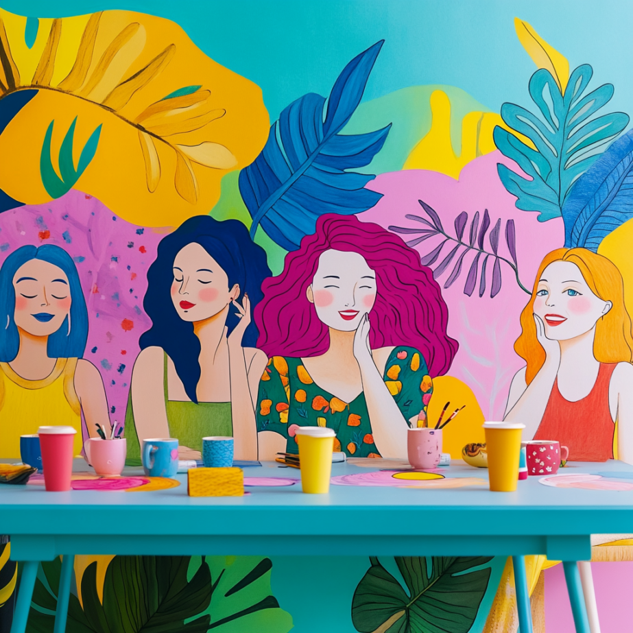 How to Host a Virtual Coloring Party with Friends | Blog Mimi Panda