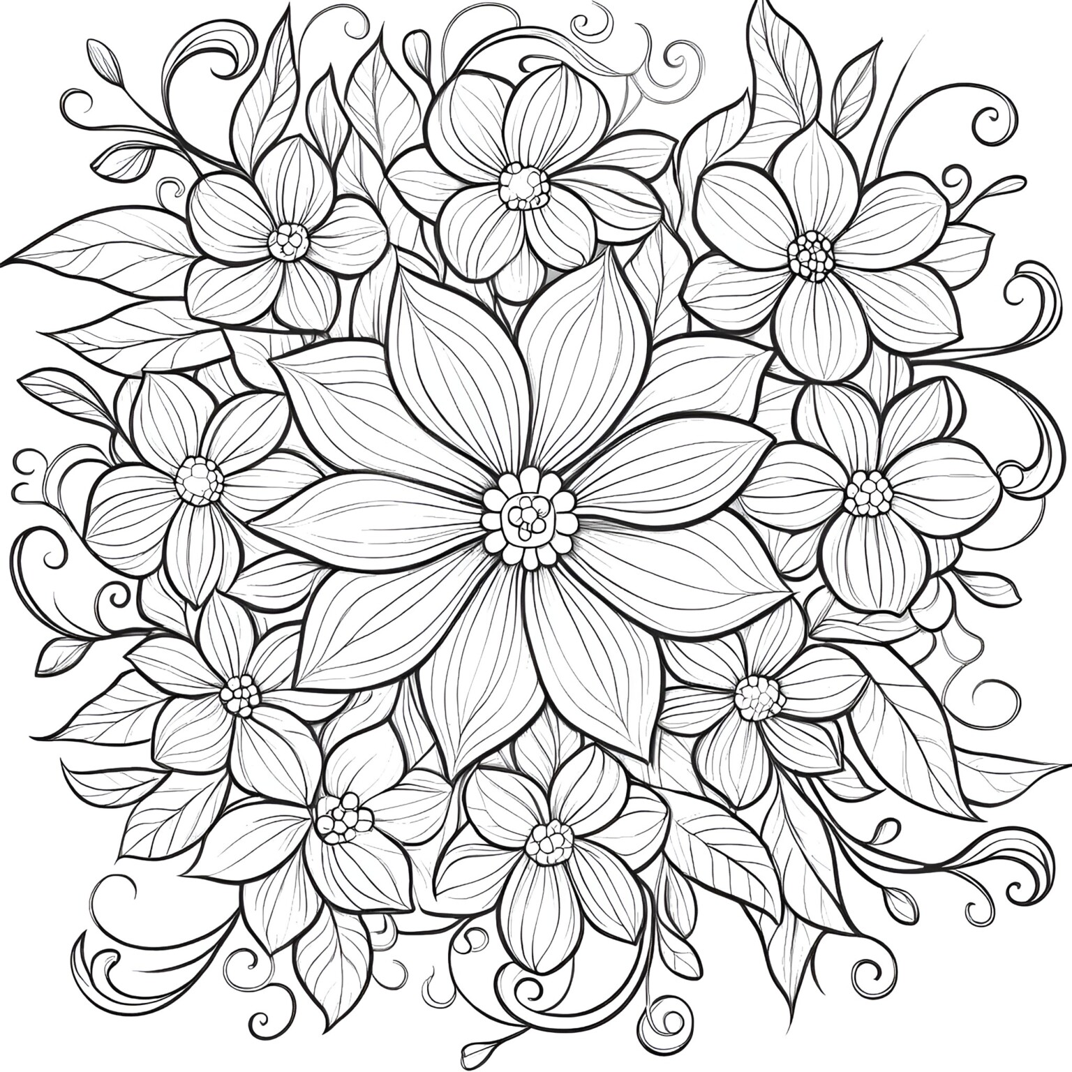 Adult Coloring Pages Summer | Coloring Page Mimi Panda