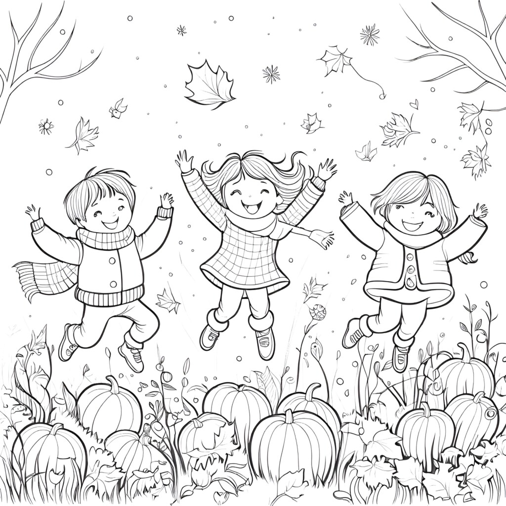 Winter Coloring Pages For Kids | Coloring Pages Mimi Panda