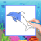 How To Draw A Dolphin - Step-by-Step | How to Mimi Panda