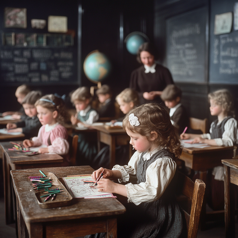 Coloring Book History: From Victorian Era to Digital Age | Blog Mimi Panda