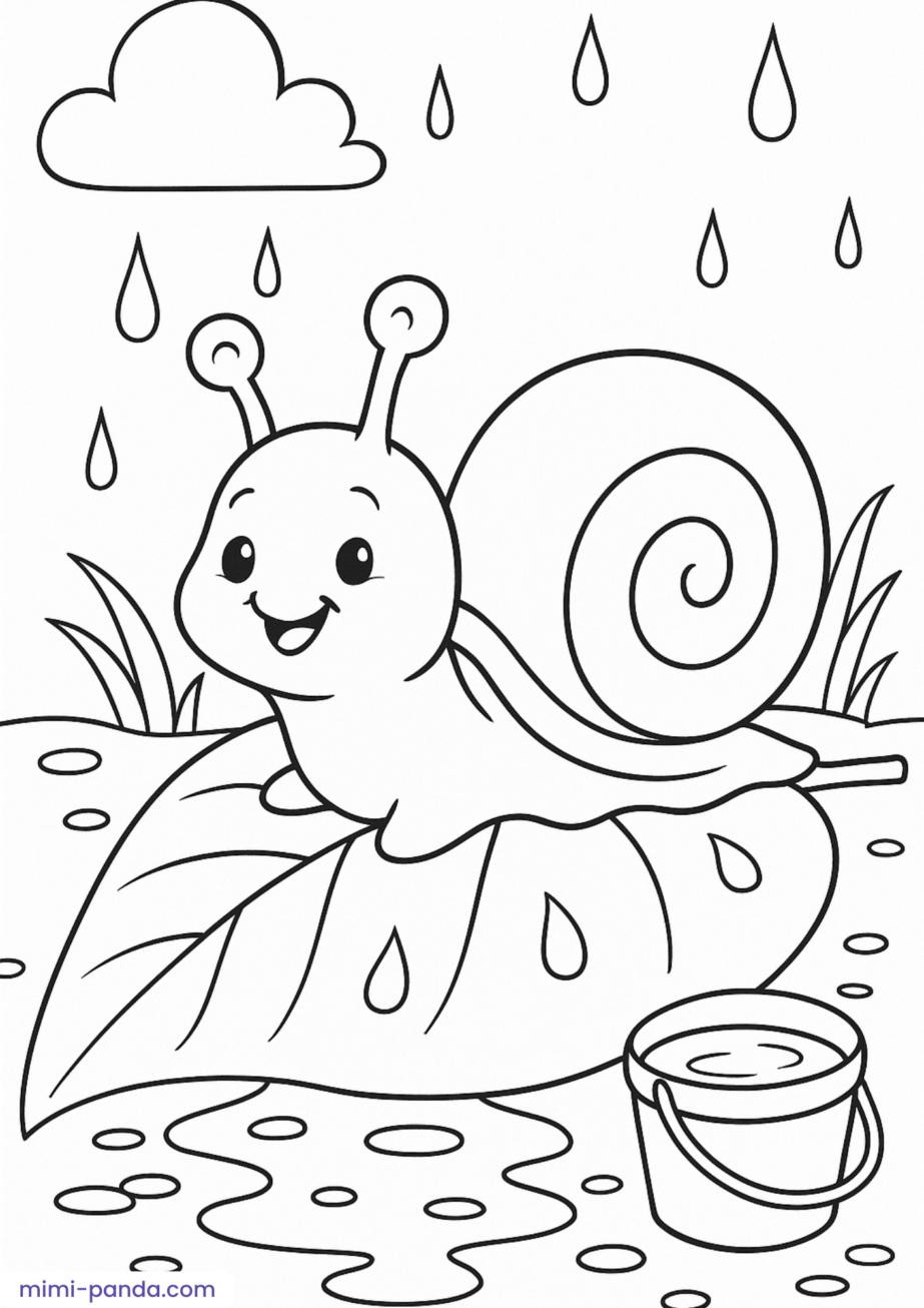 Water Coloring Book for Kids: Splash into Art | Mimi Panda