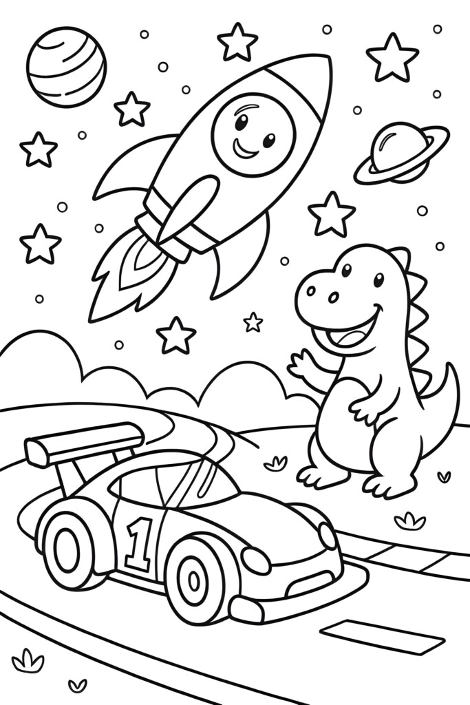 Coloring Pages For Kids Boys | Coloring Pages Mimi Panda