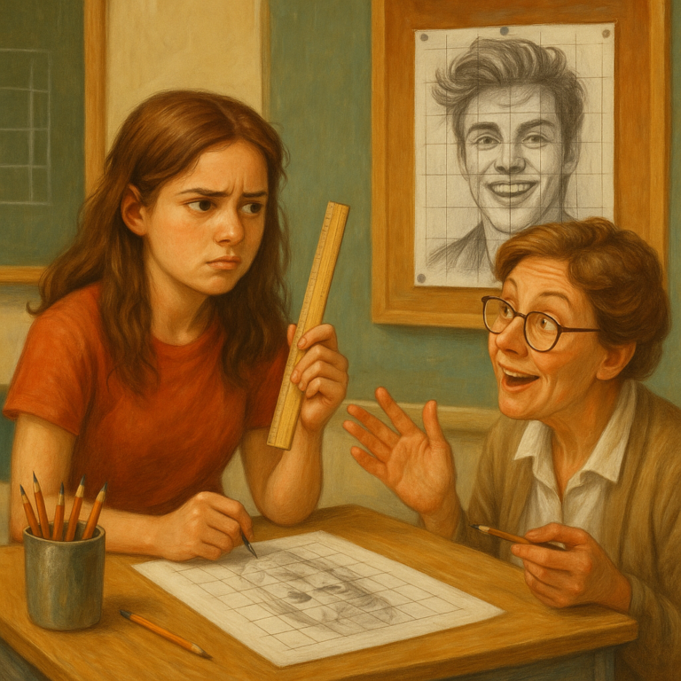 How to Draw with a Grid: Simple Method for Proportions and Accuracy ...