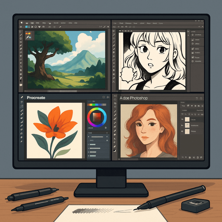 The Best Drawing Tools for Beginners: Pencils, Pens, and Digital ...