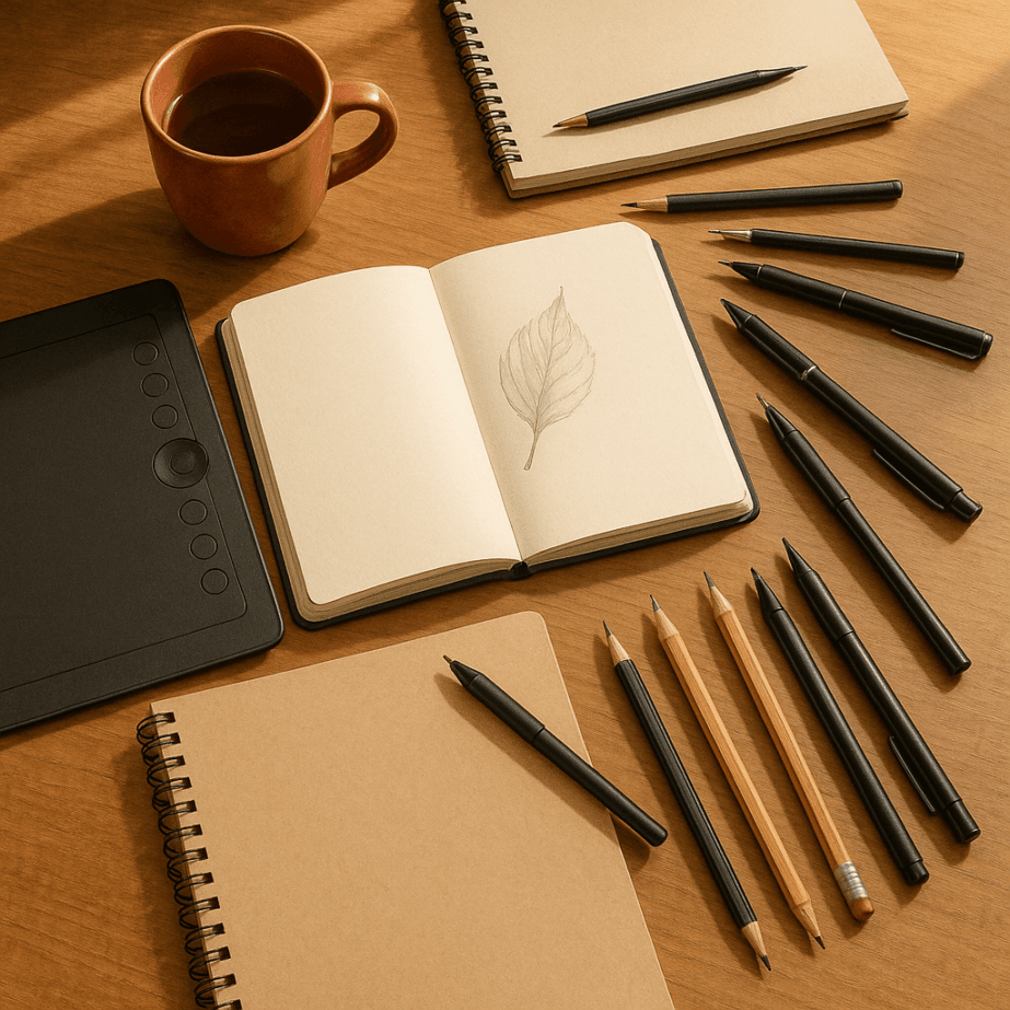 The Best Drawing Tools for Beginners: Pencils, Pens, and Digital ...