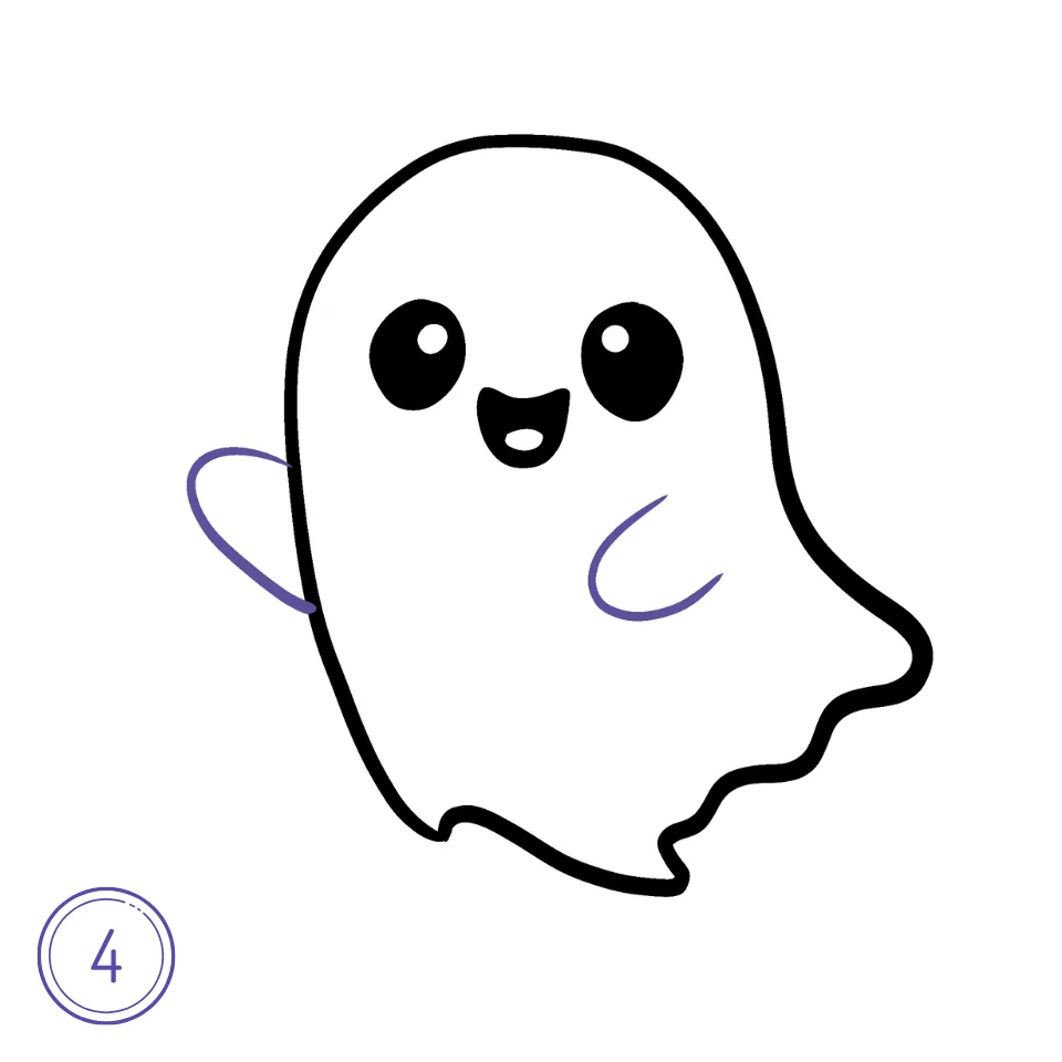 How to Draw a Ghost: A Step-by-Step Guide | Mimi Panda