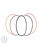 How to Draw a Pumpkin – Easy Step-by-Step Tutorial for Kids and ...