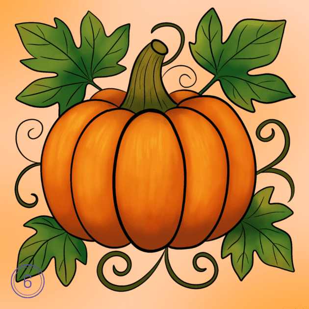 Hoe Een Pompoen Te Tekenen - Eenvoudige Stap-voor-stap Tutorial Voor ...