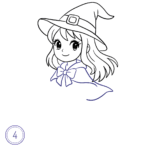 How to Draw a Witch: A Step-by-Step Tutorial | Mimi Panda