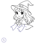 How to Draw a Witch: A Step-by-Step Tutorial | Mimi Panda