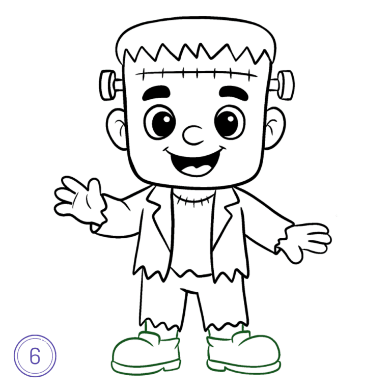 How to Draw Frankenstein: Easy and Fun Guide | Mimi Panda