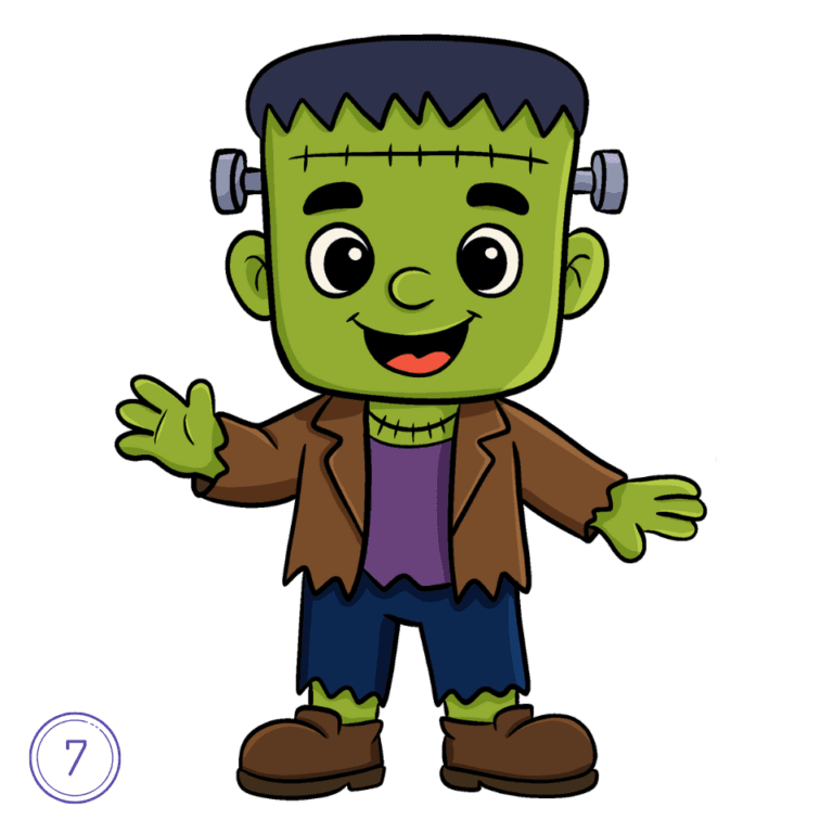 How to Draw Frankenstein: Easy and Fun Guide | Mimi Panda
