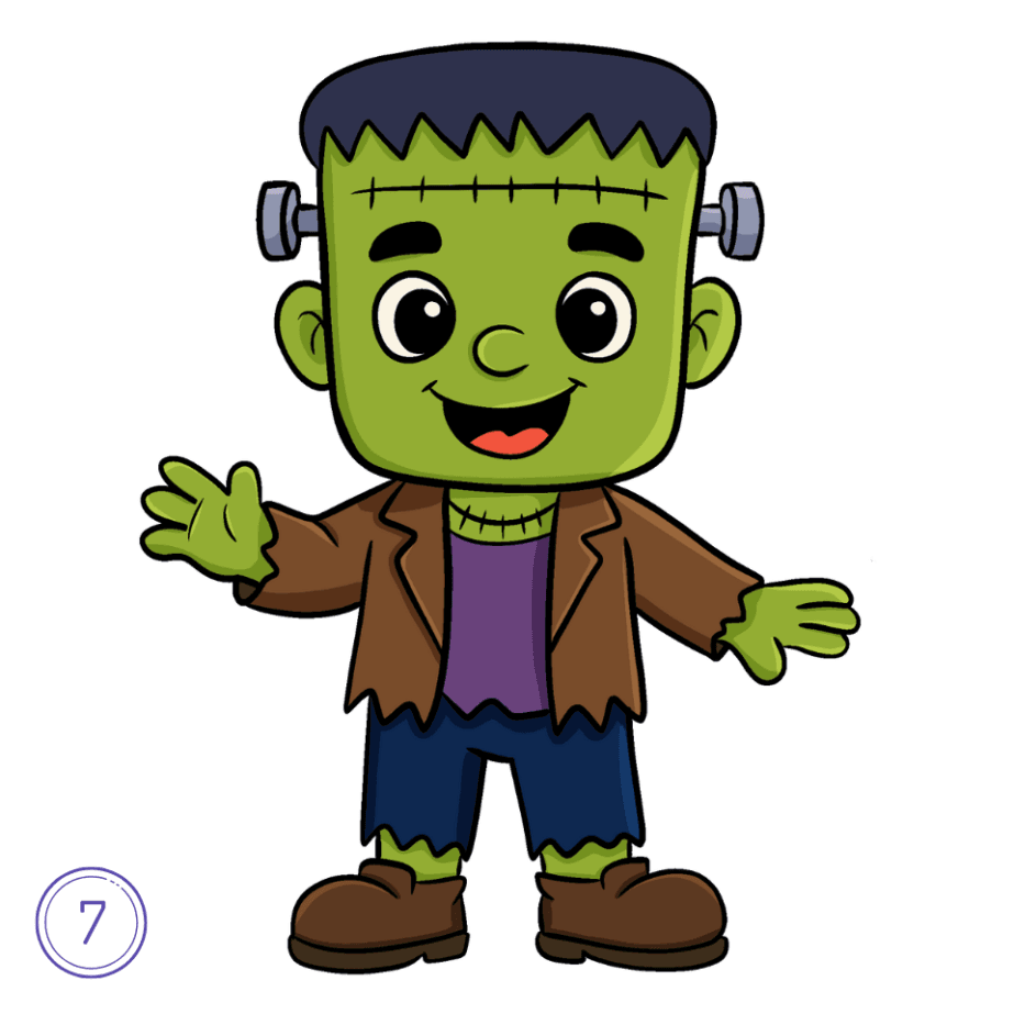 How to Draw Frankenstein: Easy and Fun Guide | Mimi Panda
