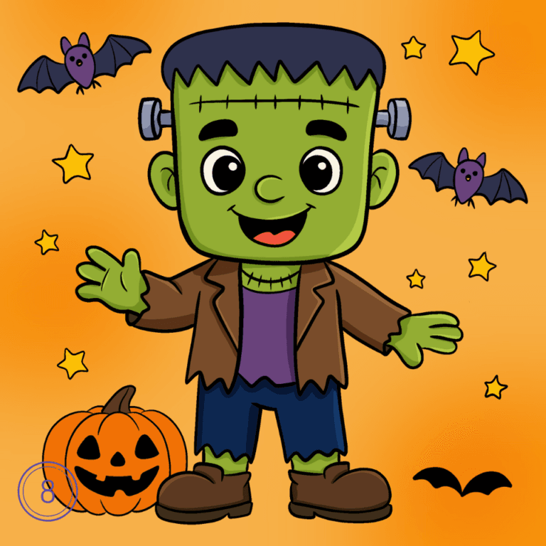 How to Draw Frankenstein: Easy and Fun Guide | Mimi Panda