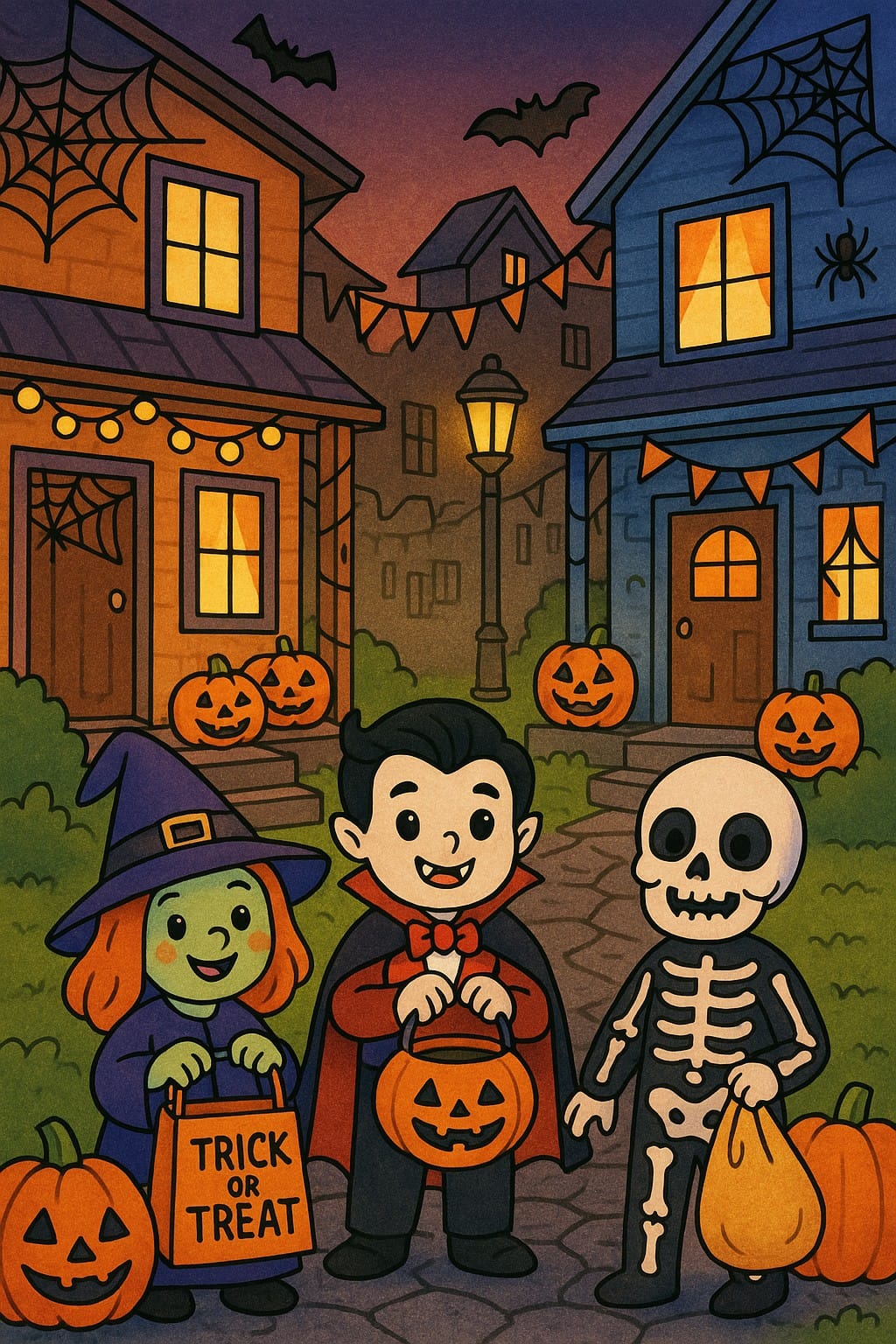 Printable Halloween Coloring Pages | Coloring Pages Mimi Panda