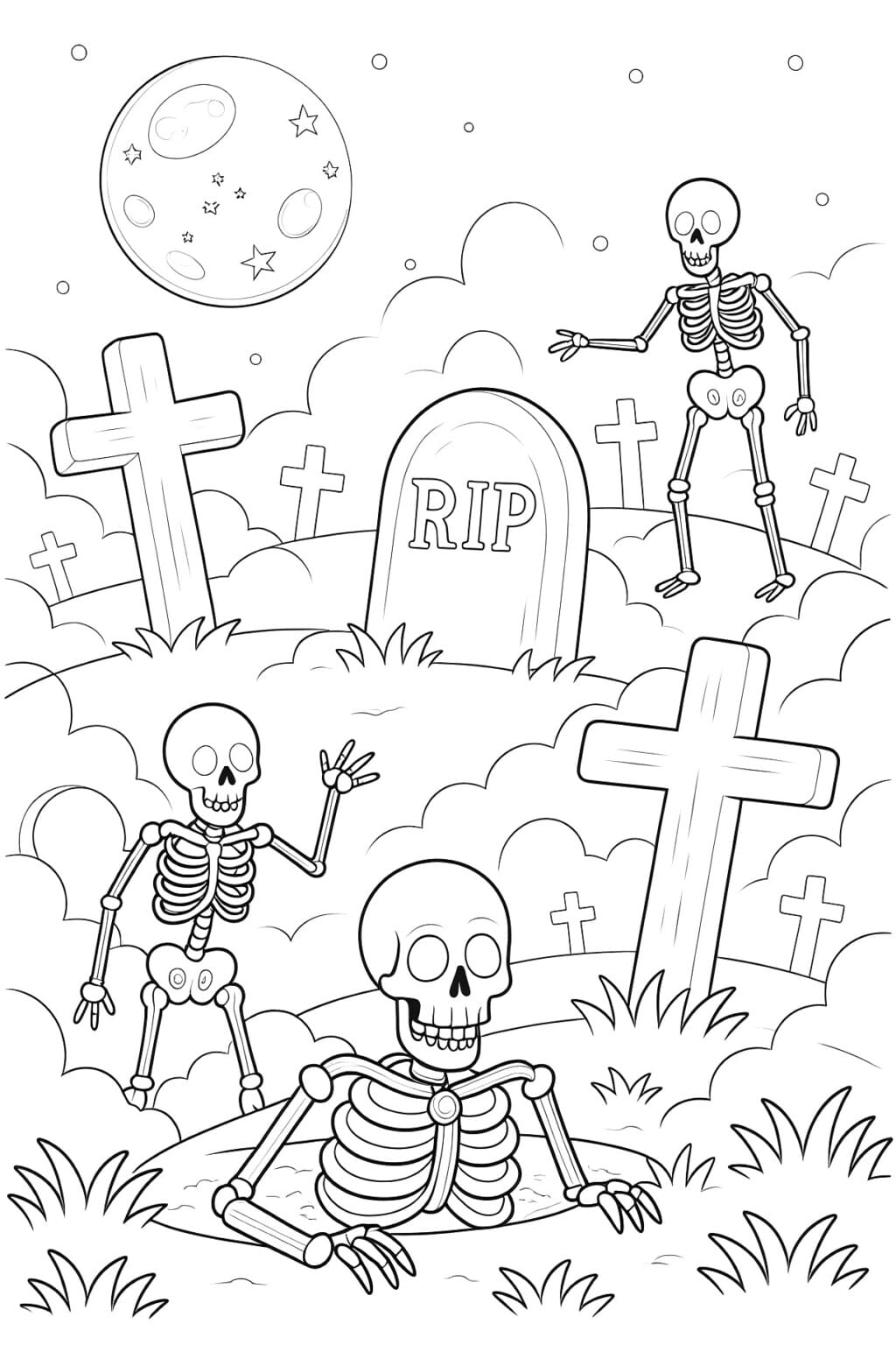 Coloring Halloween Sheets | Coloring Pages Mimi Panda