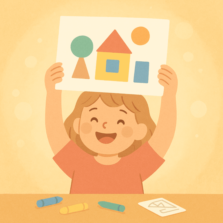 Drawing with Shapes | Mimi Panda Blog