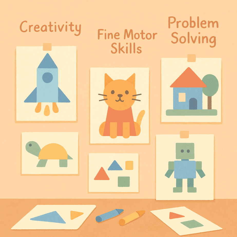 Drawing with Shapes | Mimi Panda Blog