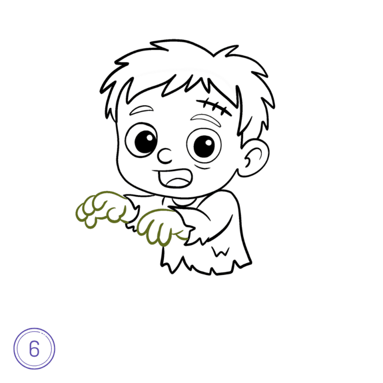 How to Draw a Zombie: Fun and Simple Guide | Mimi Panda