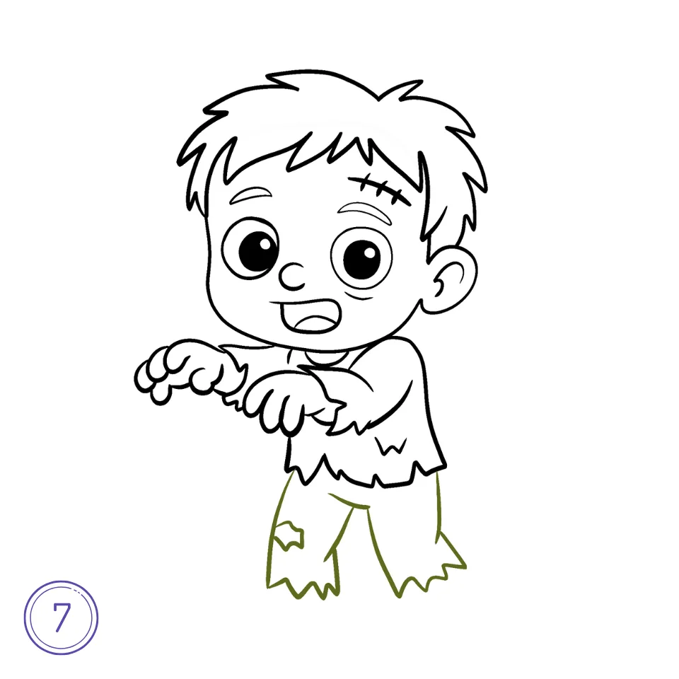 How to Draw a Zombie: Fun and Simple Guide | Mimi Panda