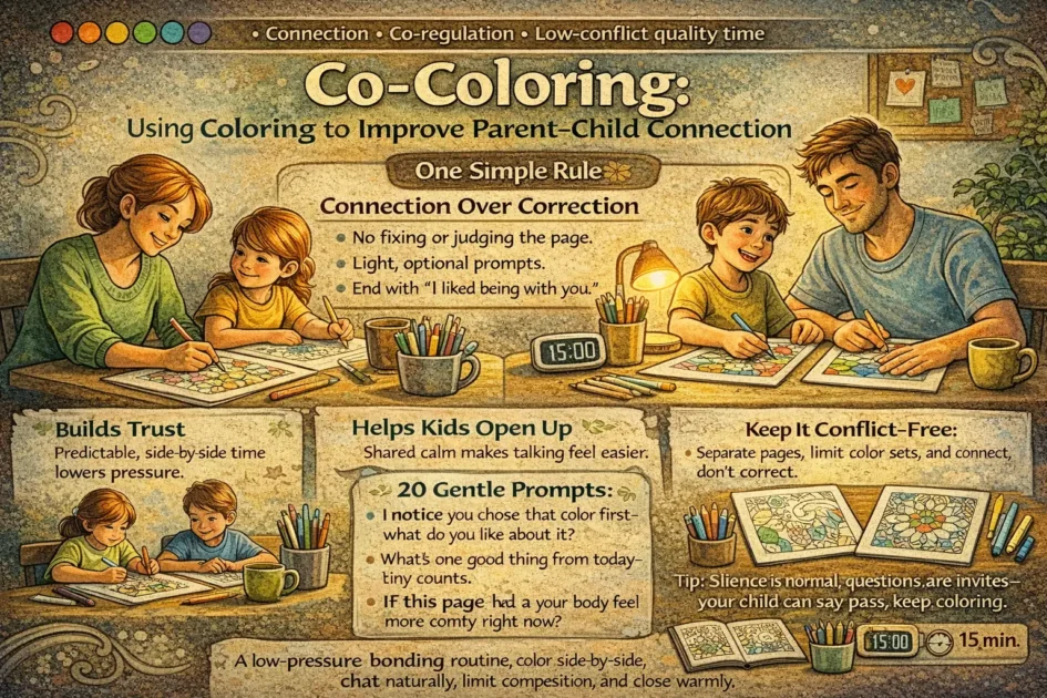 Co-Coloring Using Coloring to Improve Parent–Child Connection | Mimi Panda