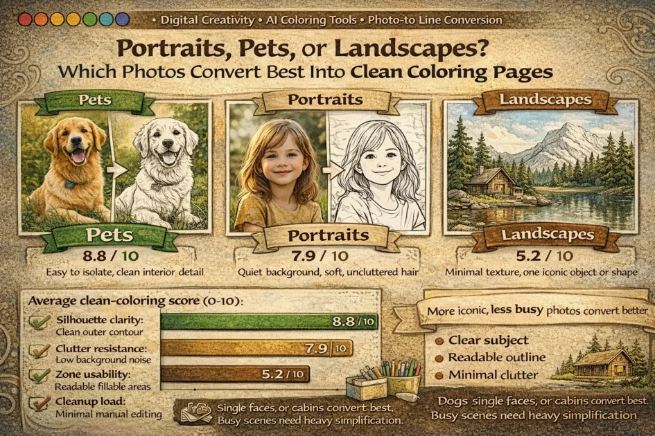 Portraits, Pets, or Landscapes Which Photos Convert Best Into Clean ...